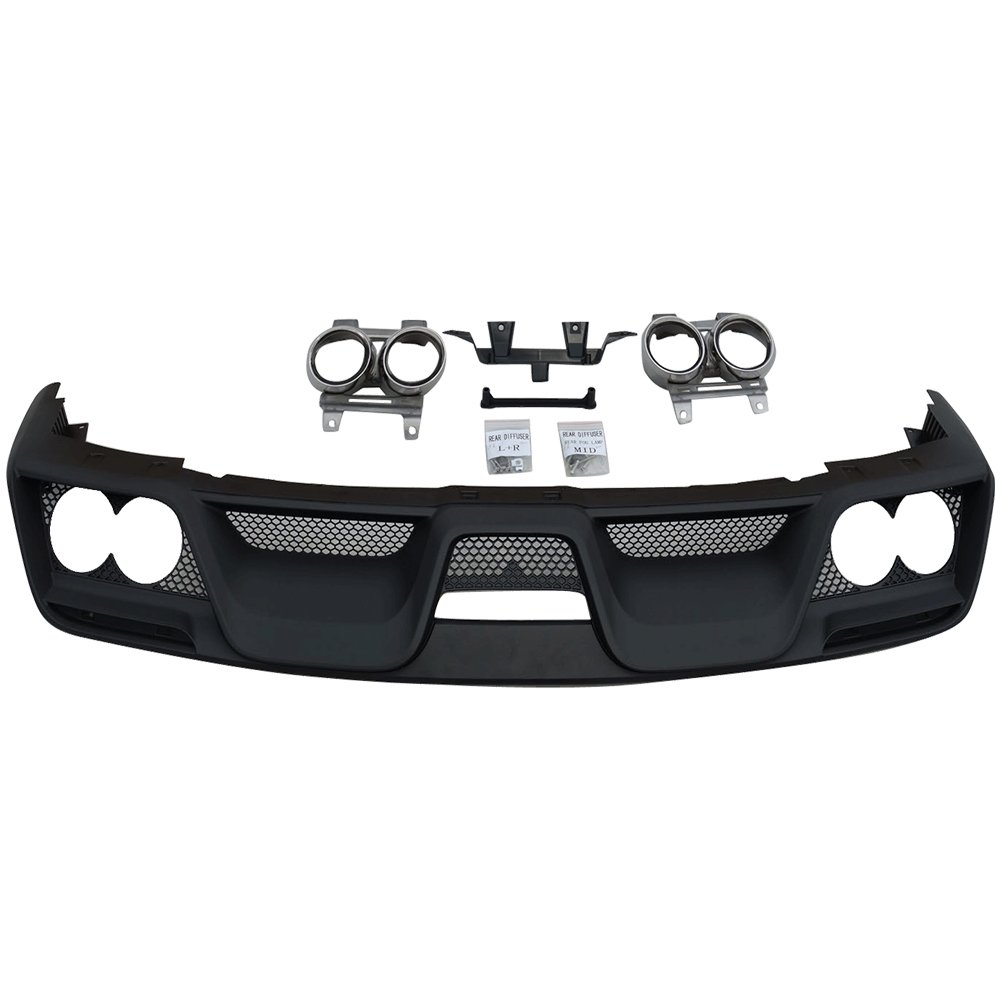 Buy Bumper Splitter Compatible With 2015-2017 Ford Mustang, 2Dr GT-350 ...