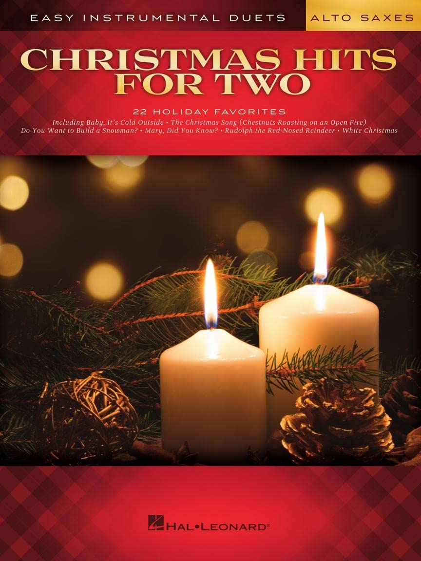 Amazon.com: Christmas Hits for Two Alto Saxes | Easy Instrumental Duet ...
