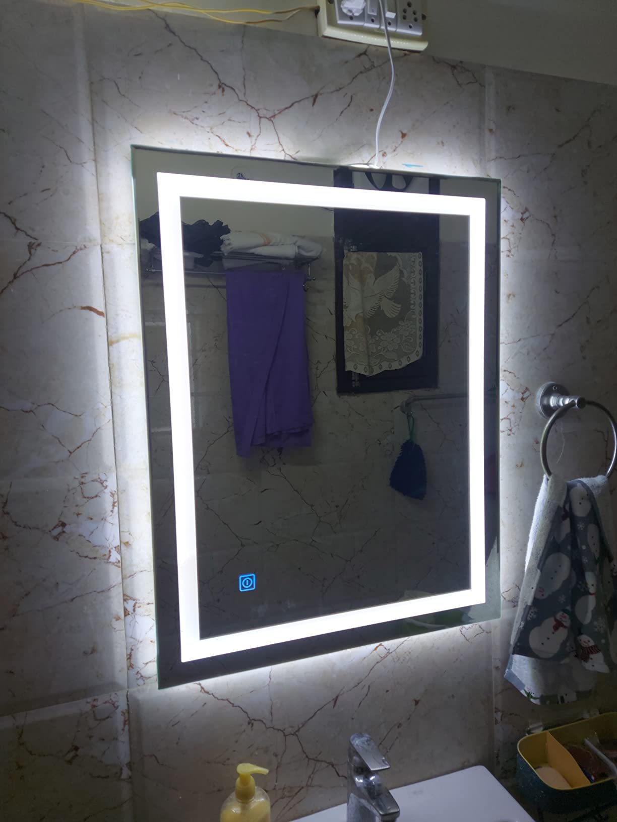 Buy KACH POINT - Beautiful Led Mirror with Sensor for Home & Living ...