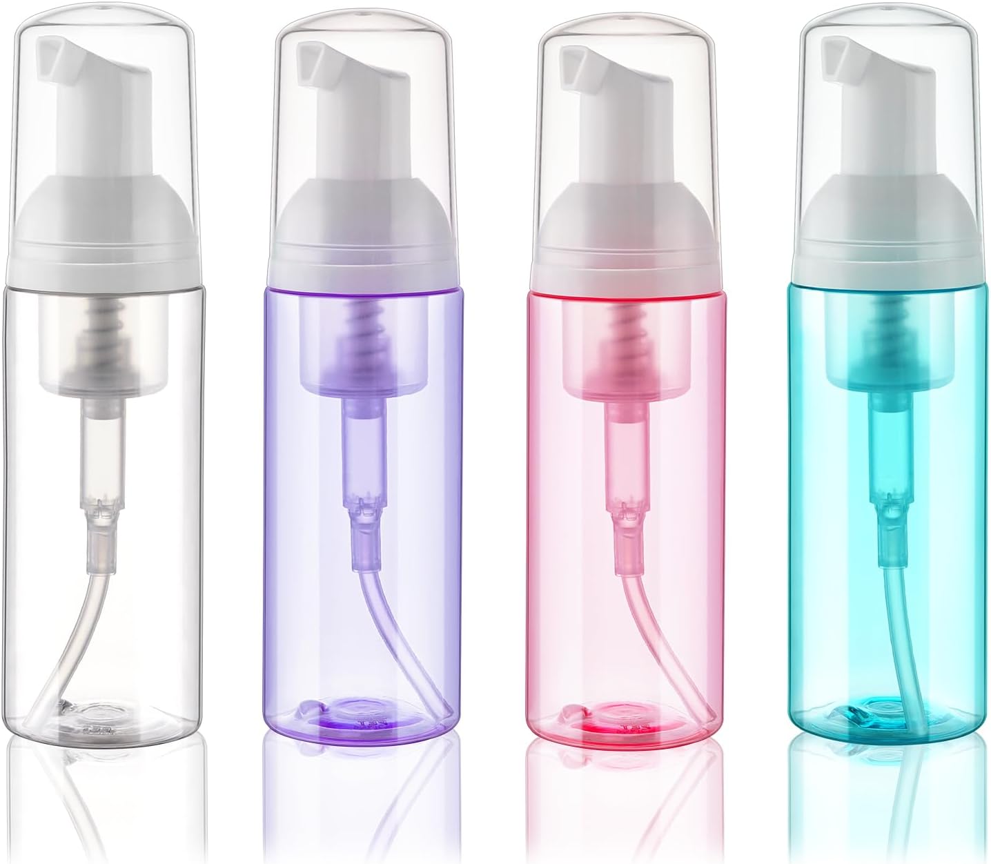 Amazon.com: 2Pcs Clear Plastic Foamer Pump Foaming Dispenser Empty ...