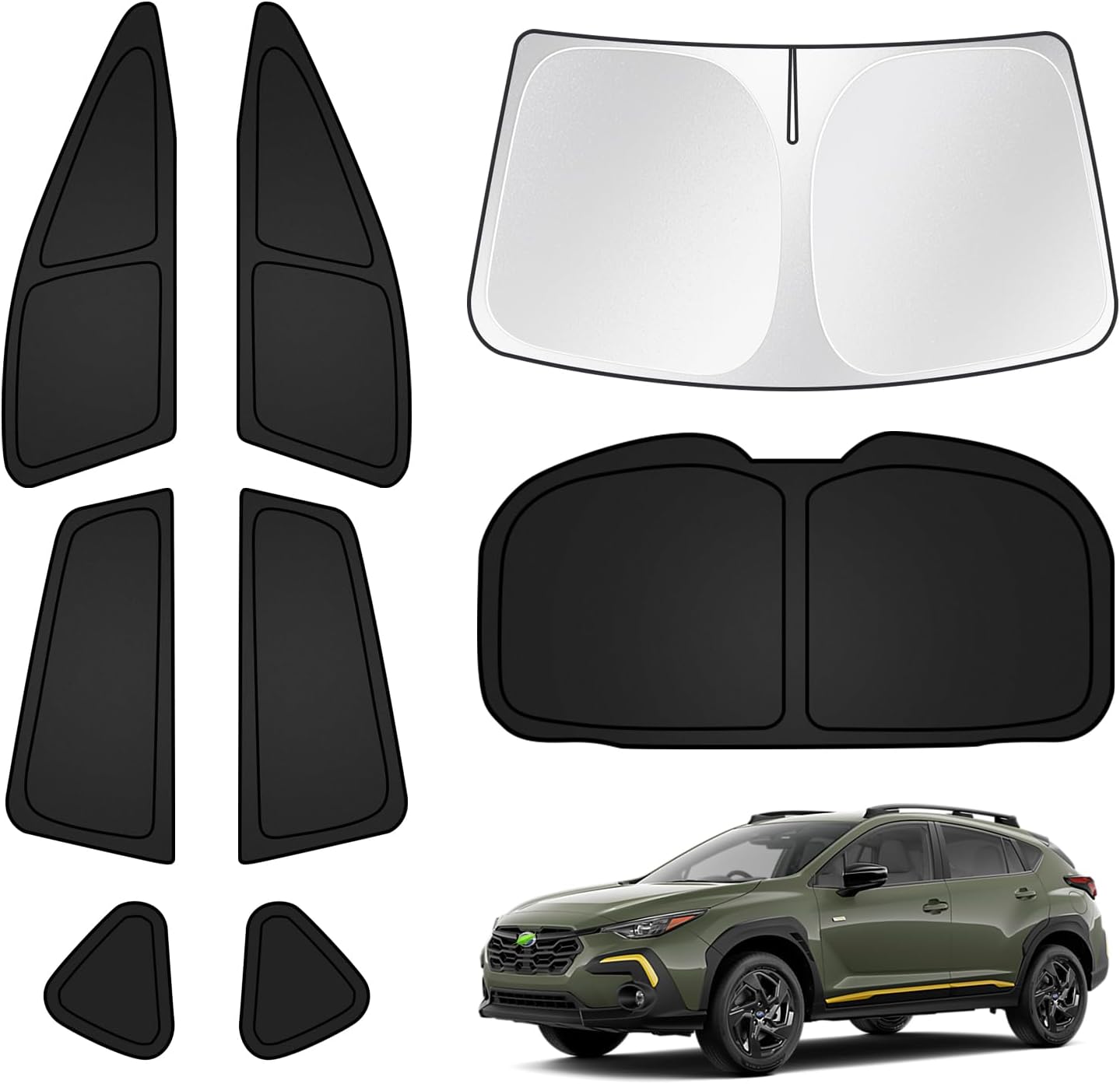 Amazon.com: T TGBROS Privacy Sunshade Custom Fit for 2024 2025 Subaru ...