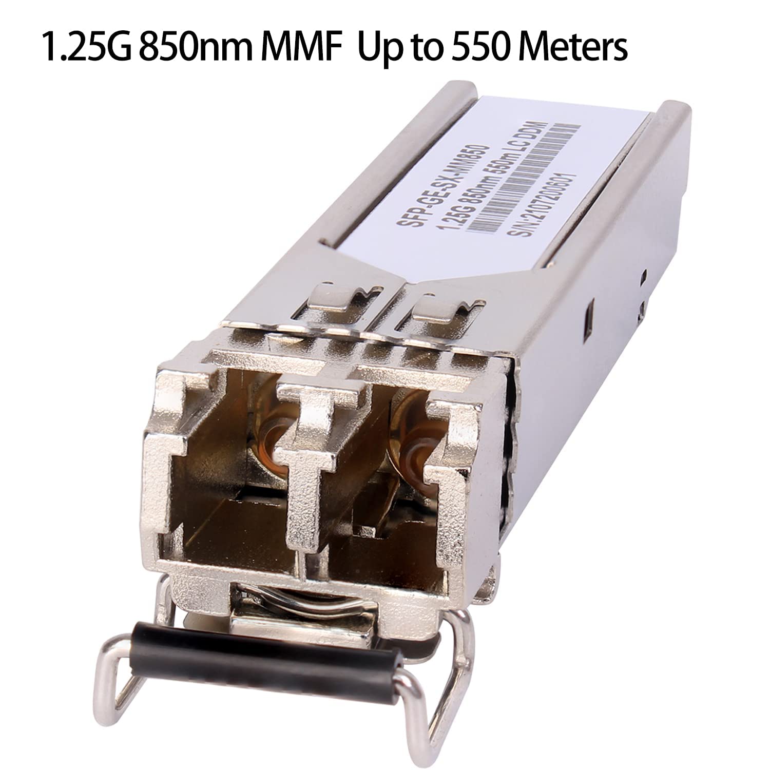 Snapklik.com : 2 Pack 1.25G 850nm Multimode SFP LC Transceiver Fiber ...