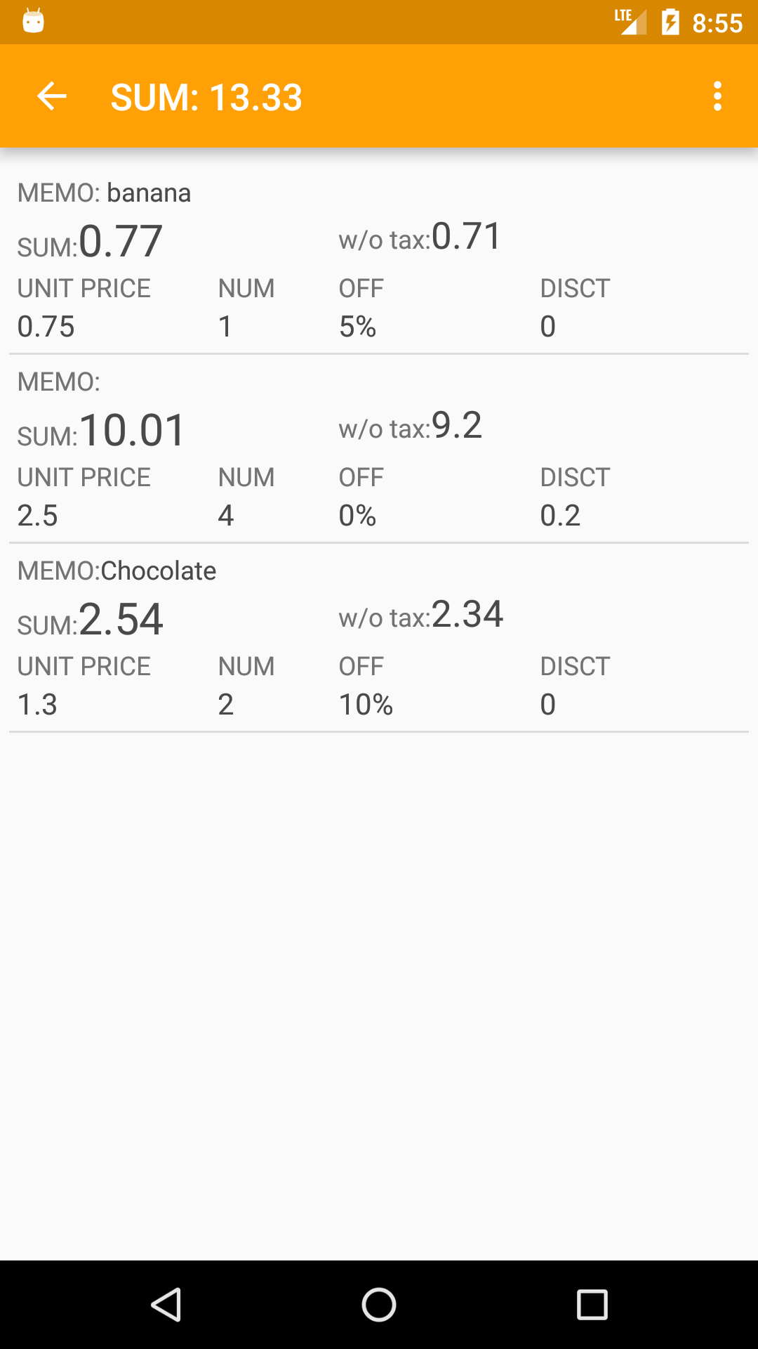 Shopping Calculator - App on the Amazon Appstore