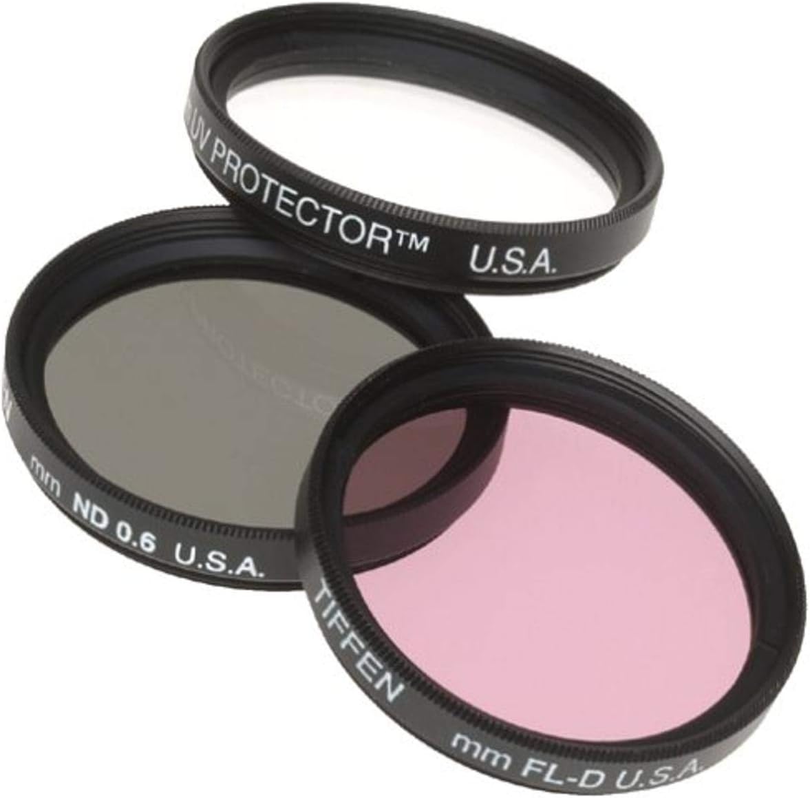 Amazon.com : Tiffen 82mm Deluxe 3 Filter Kit : Camera Lens Filter Sets ...