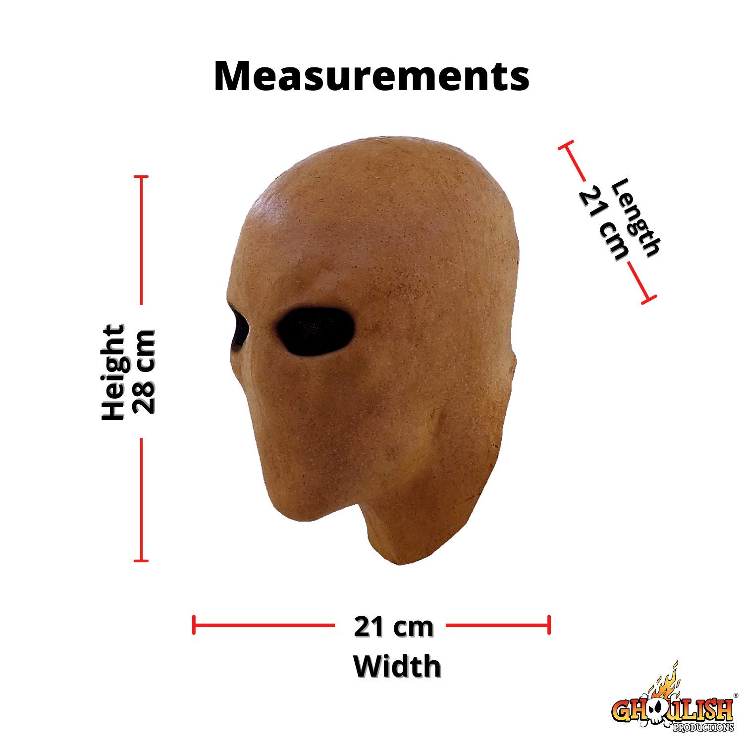 Buy Silent Stalker Latex Mask, Slender Man Costume. Slender Man Costume ...