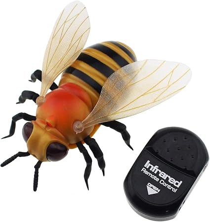 Amazon.com: Tipmant Realistic RC Honey Bee Toys IR Remote Control ...