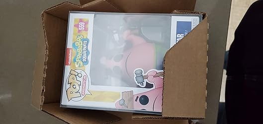 Amazon.com: Funko Pop! Animation: Spongebob Squarepants - Patrick with ...