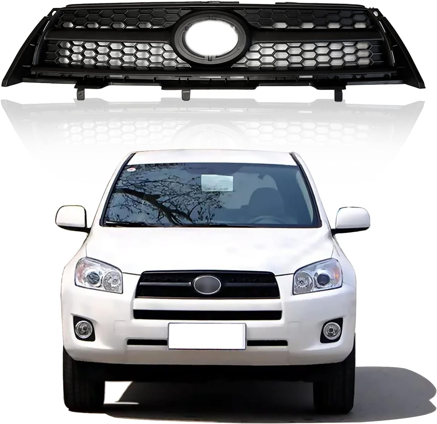 Amazon.com: HAPSO Front Bumper Grille Assembly Compatible with 2009 ...