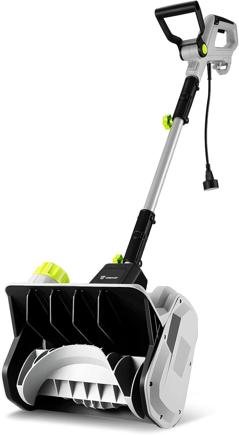Amazon.com : 14-Inch Corded Electric Snow Blower, 1500w High-Power Snow ...