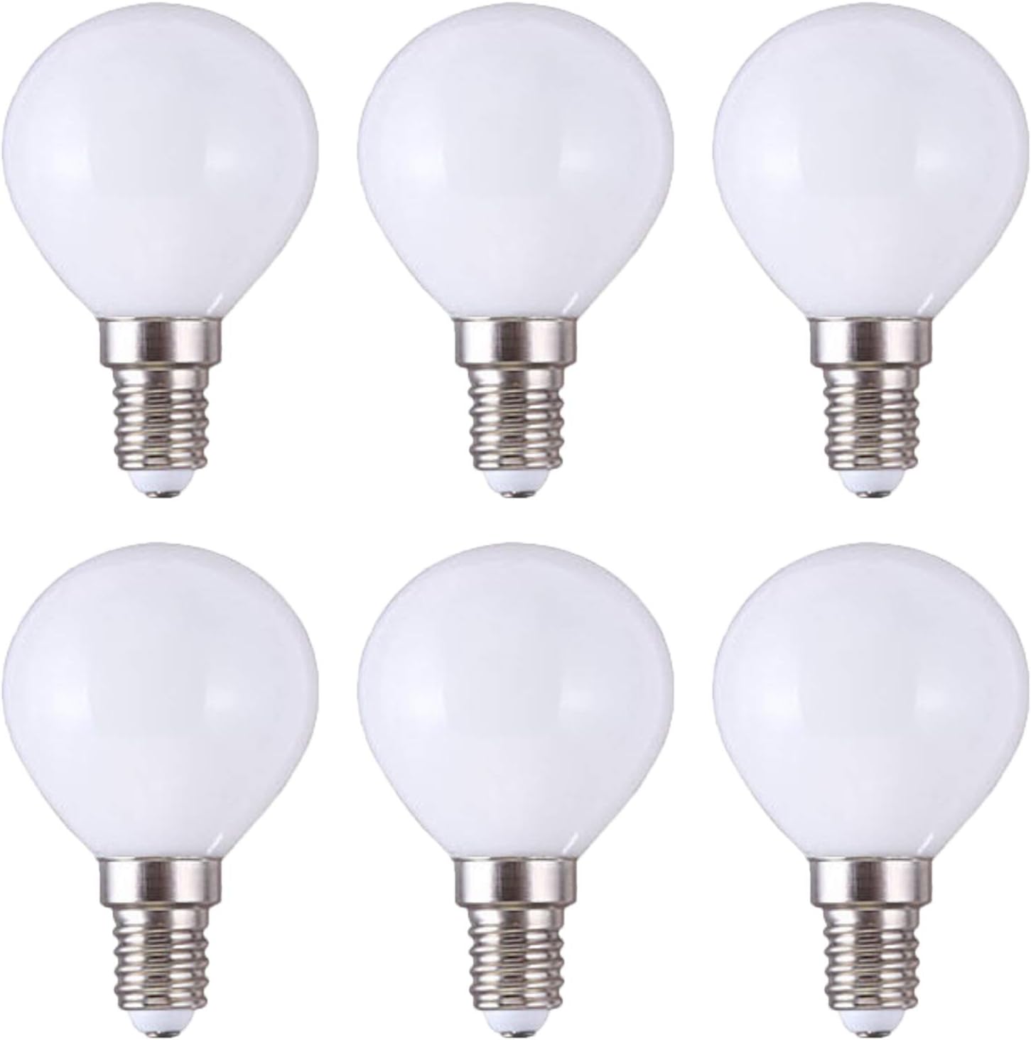 G45 LED Bulb 5W Globe Vanity Light Bulb E14 Candelabra Base 50W ...