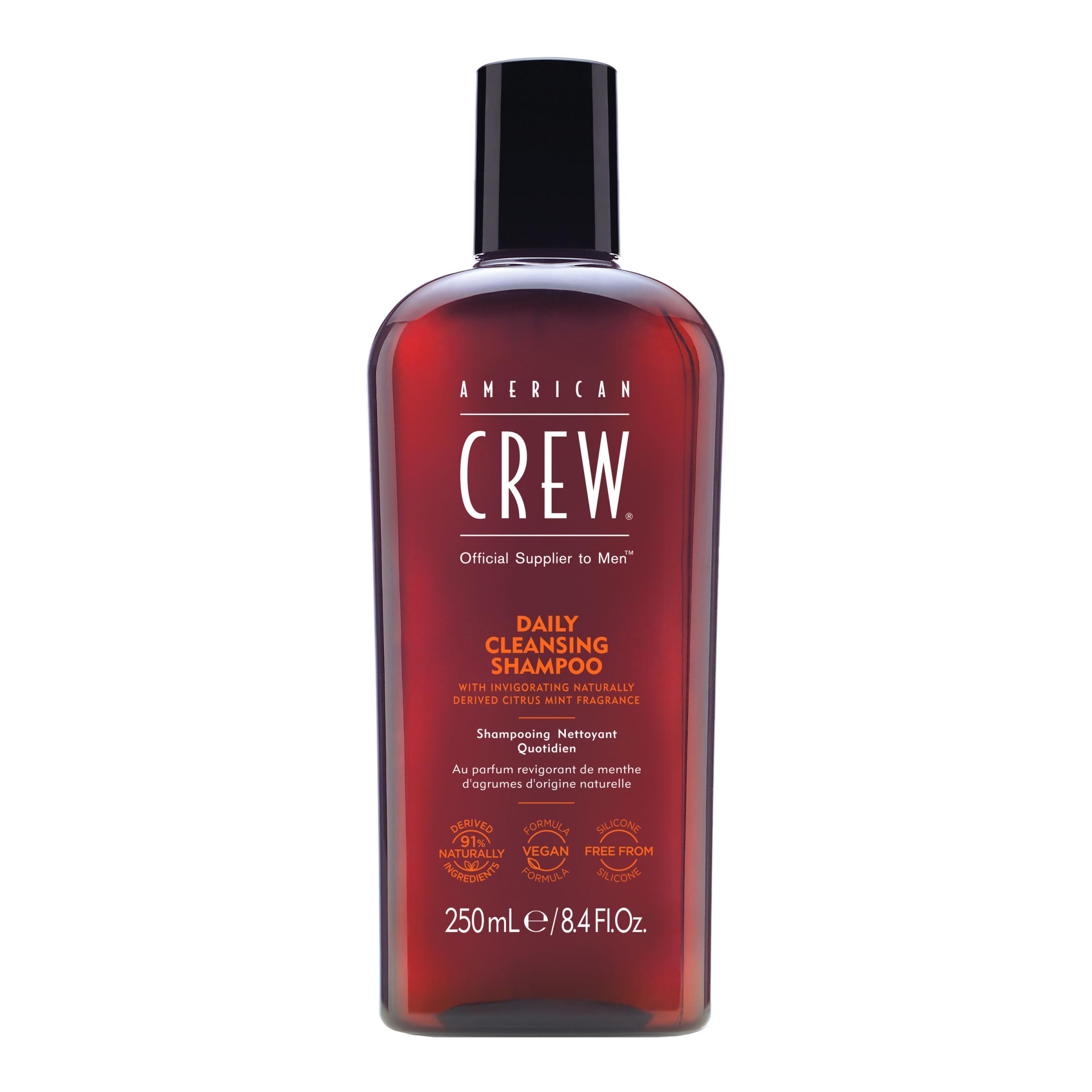 Snapklik.com : American Crew Shampoo For Men, Daily Cleanser, Naturally ...