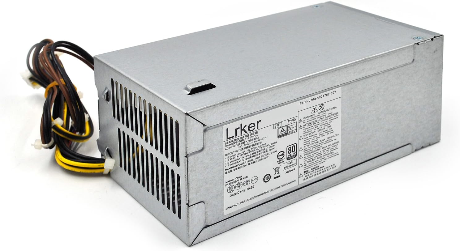 Amazon.com: D16-180P2A 180W Power Supply Compatible with HP ProDesk 800 G3 sff 600 G3 sff (P/N ...
