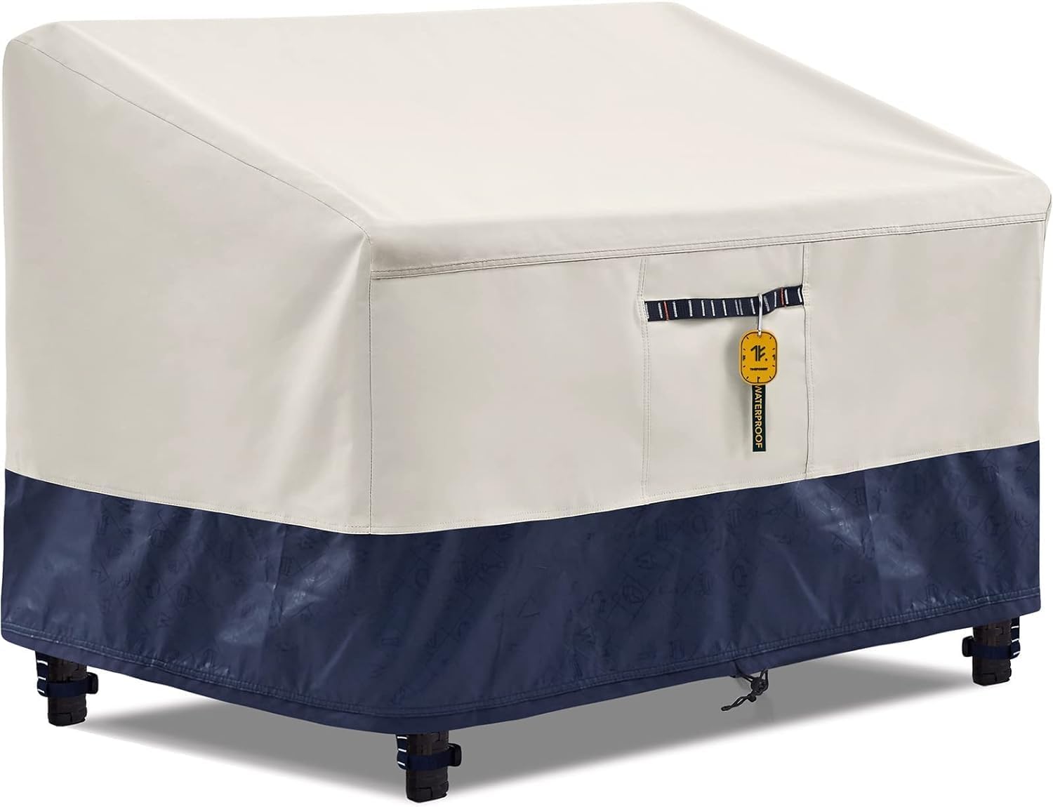 Amazon.com: Time Forest Patio Loveseat Cover, 100% Waterproof, Outdoor ...