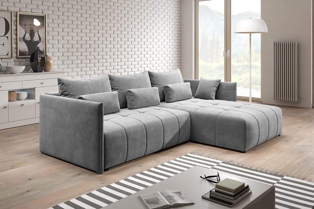 New Corner Sofa Bed With Storage FREE ASSEMBLY with Delivery - Sleeper ...