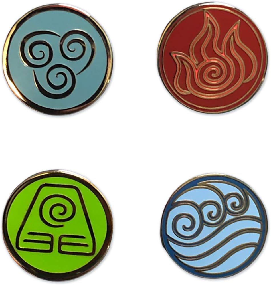 Avatar Aang Element Symbols