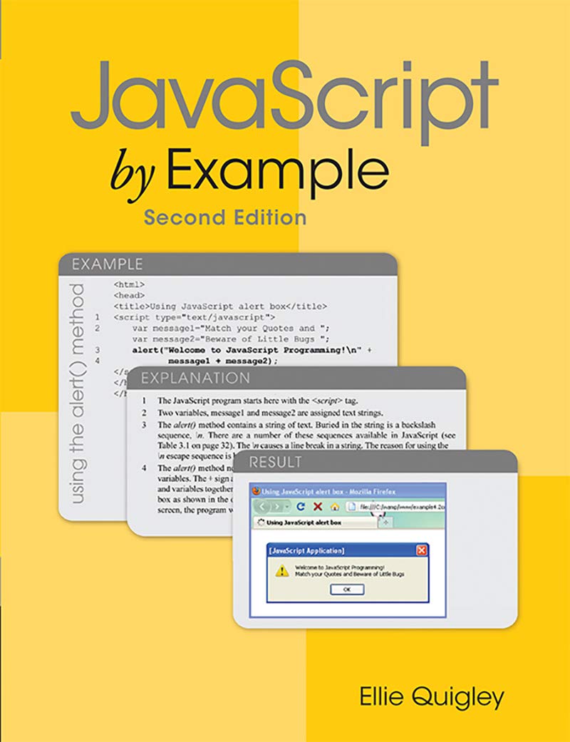 Amazon.com: JavaScript by Example eBook : Quigley, Ellie: Kindle Store