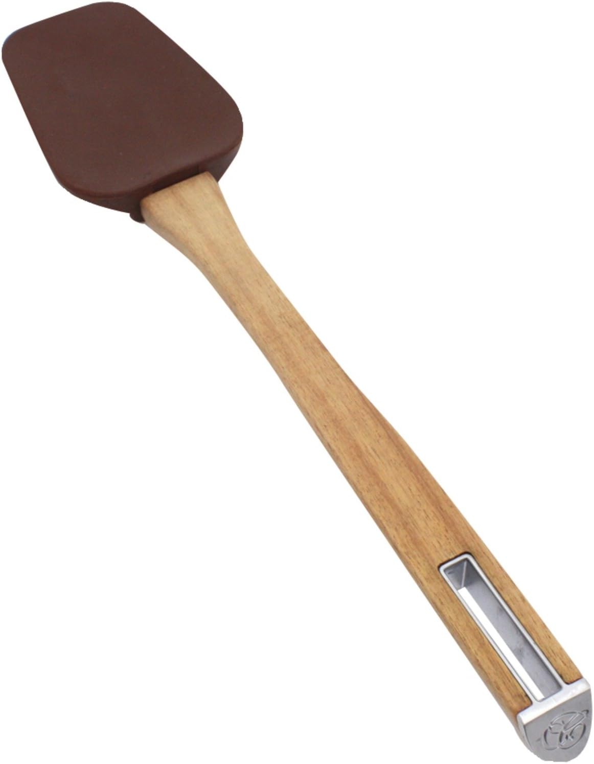 Amazon.com: Cat Cora Silicone Spoontula with Cat Cora Acacia Handle ...