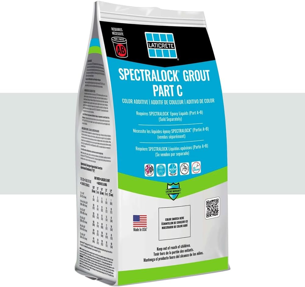 Laticrete PERMACOLOR Grout, Silver Shadow 25 lb. - Tile Grout - Amazon.com