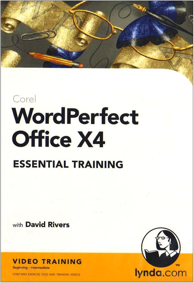 WordPerfect Office X4 Essential Training (PC DVD) : Amazon.es: Software