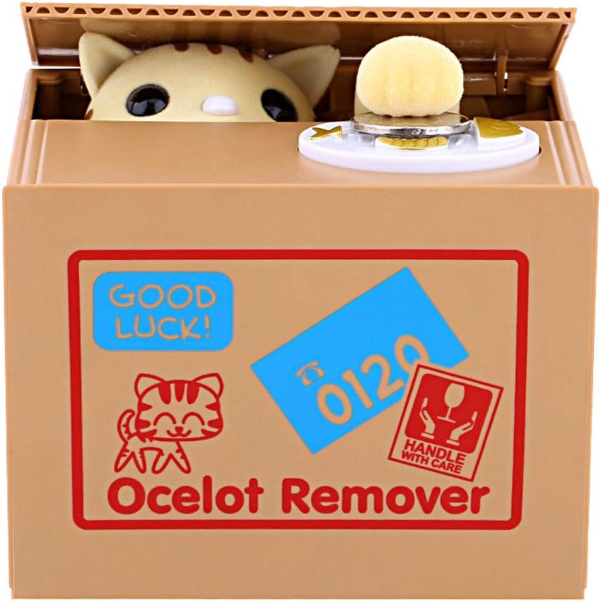 Amazon.com : Stealing Piggy Bank, Automatic Stole Coin Piggy Bank Money ...