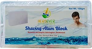 Natural Alum Blocks Wet Shave Bloc for Shaving Soothing Aftershave ...