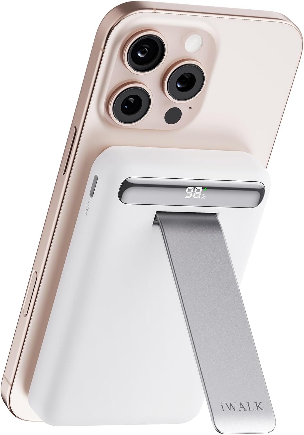 Amazon.com: iWALK Magnetic Power Bank 10000mAh, 30W Wireless Portable ...