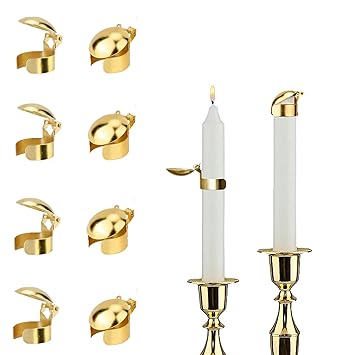 Buy RUIYUE 8 Pcs Candle Snuffer, Automatic fire extinguishing Candle ...