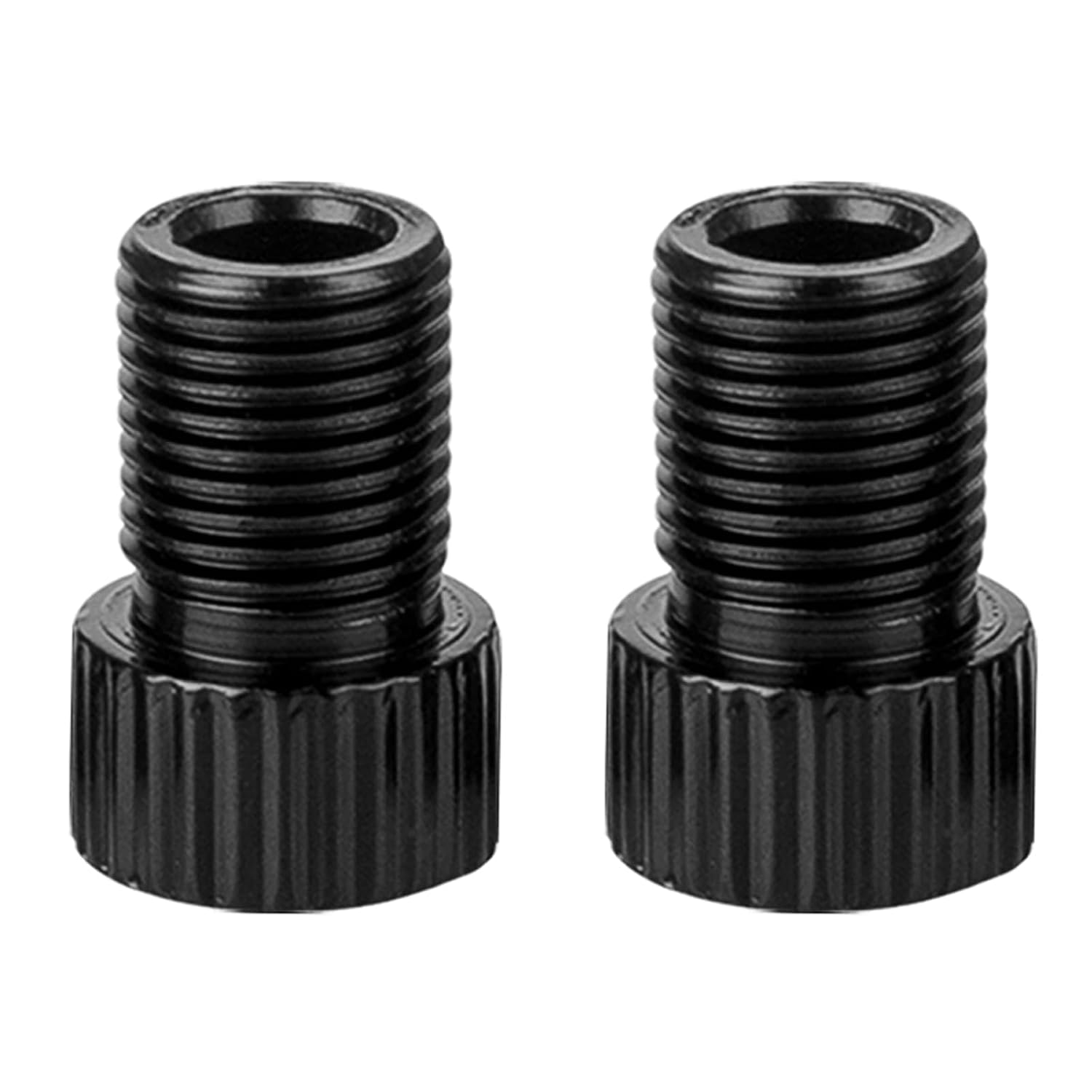 HZJD Presta Valve Adapter, Black, Convert Presta to Schrader Adaptor ...