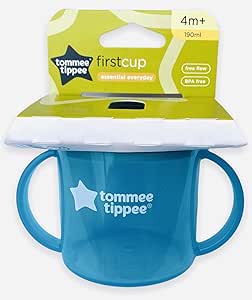 Tommee Tippee Essentials First Cup 190ml 4m+ (2 Cups) : Buy Online at Best Price in KSA - Souq ...