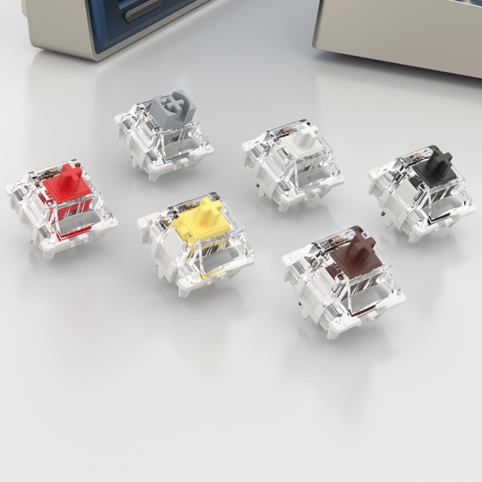 Snapklik.com : GATERON G Brown Pro V3.0 Pre-lubed 5pin Tactile Switch ...