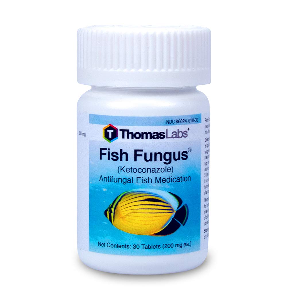 Buy Thomas Labs Fish Fungus - Antifungal Fish Medication - Ketoconazole ...