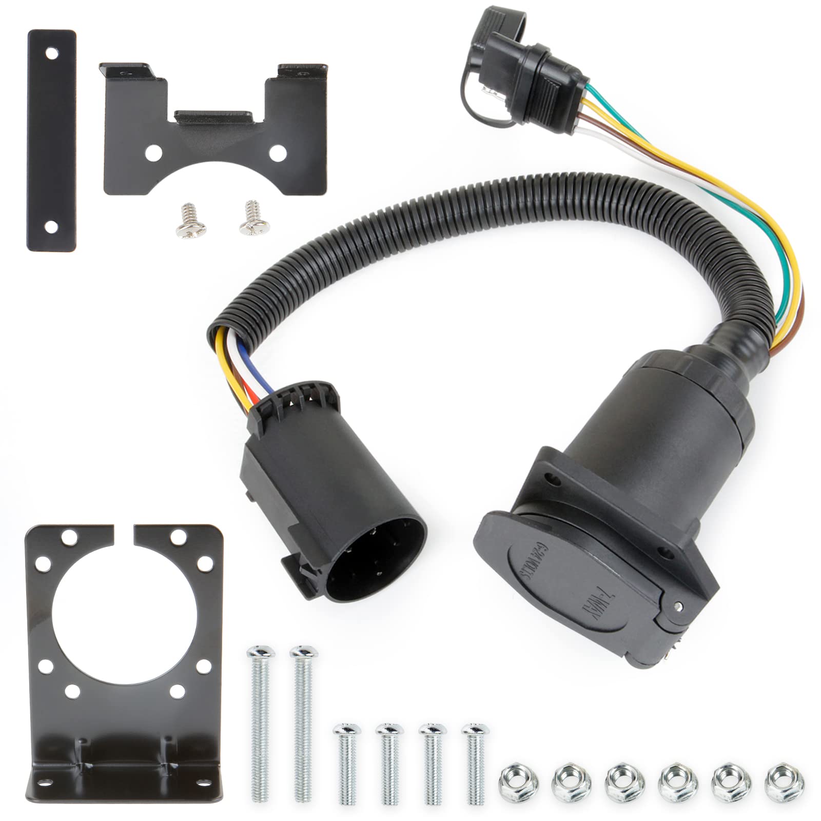 Snapklik.com : HSPSWIFTER 55774 Multi-Wire Adapter Contains 4-Way Flat ...