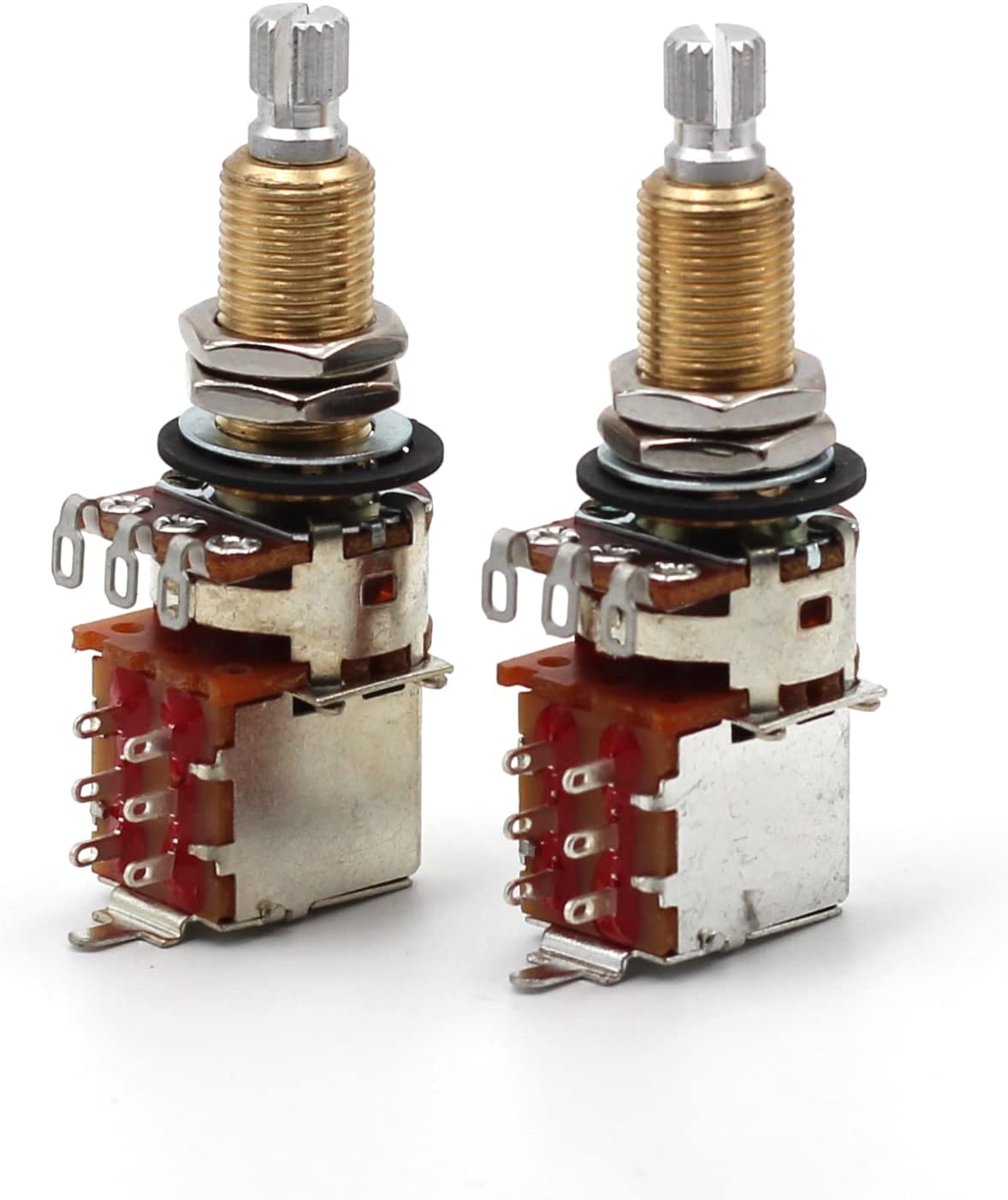 Amazon.com: Allparts 500K Push/Push Audio Taper Pot : Musical Instruments