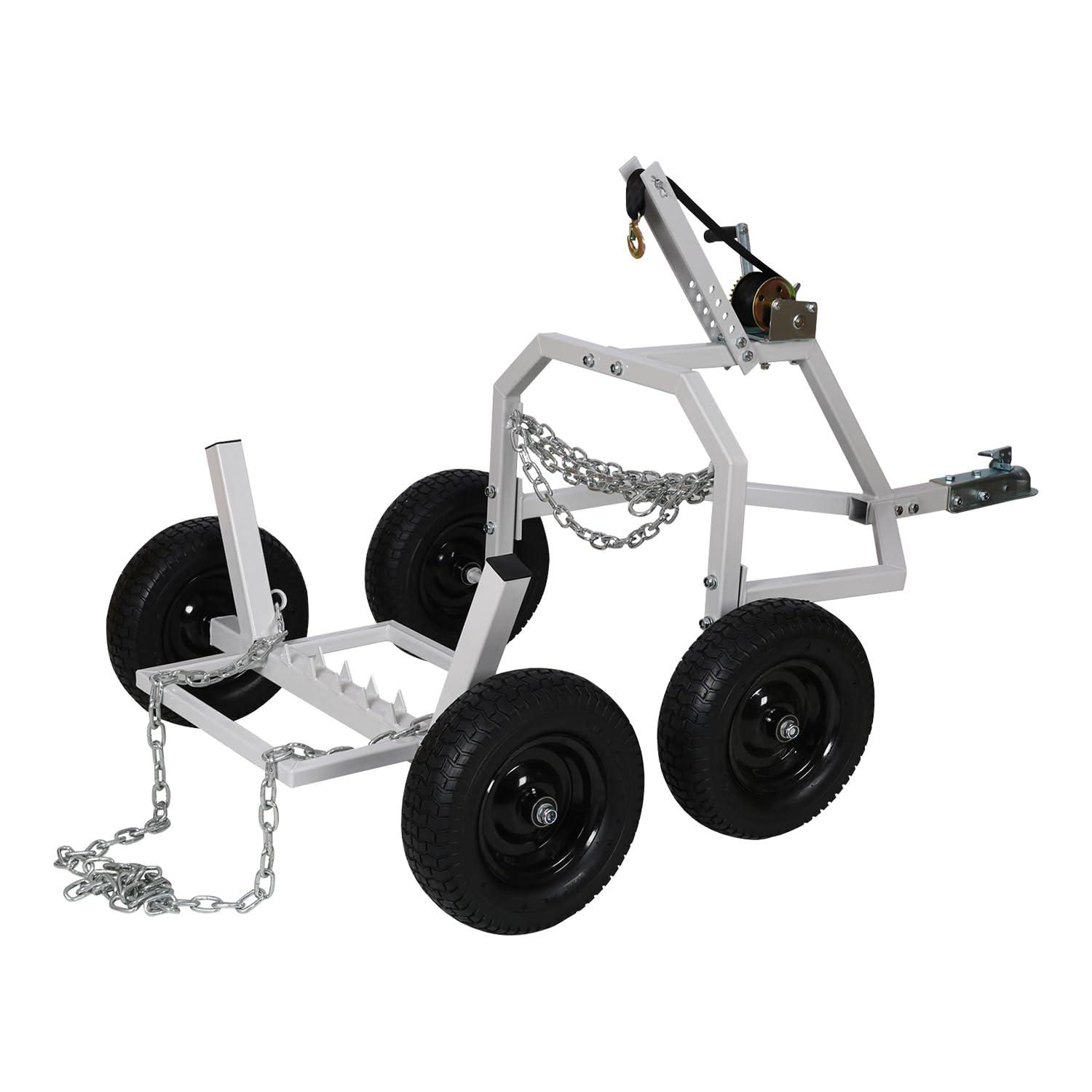 Amazon.com: Mecpramy Heavy-Duty ATV Log Skidding Arch & Holder Set ...