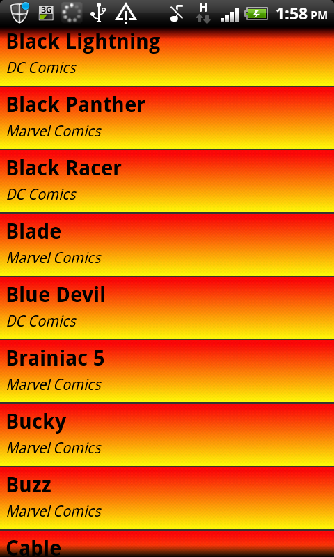 A Complete Guide to Comic Book Super Heroes:Amazon.com:Appstore for Android