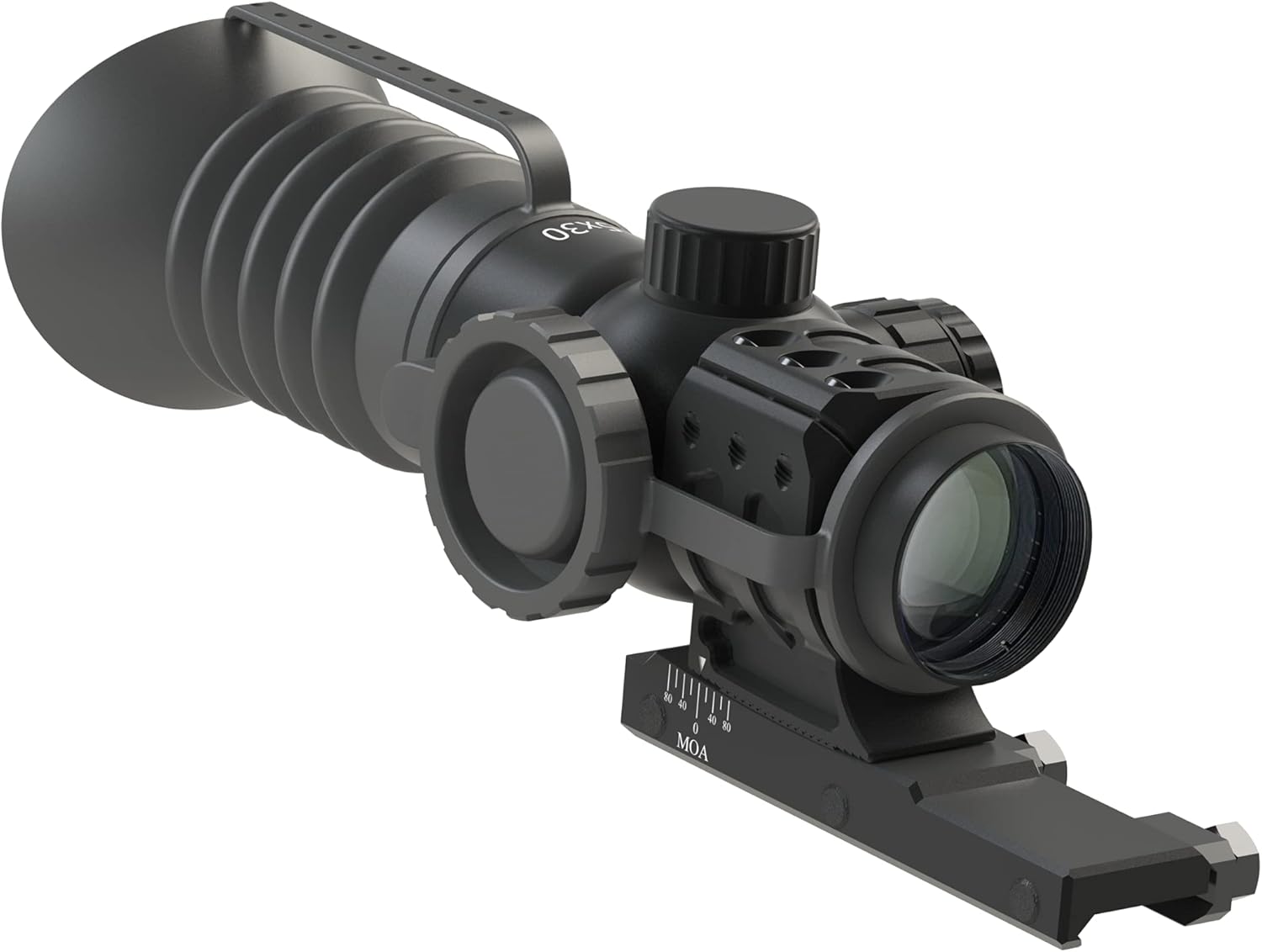 Amazon.com : Immersive Optics 5x30 Mildot Rapid with Mounts - Prismatic ...