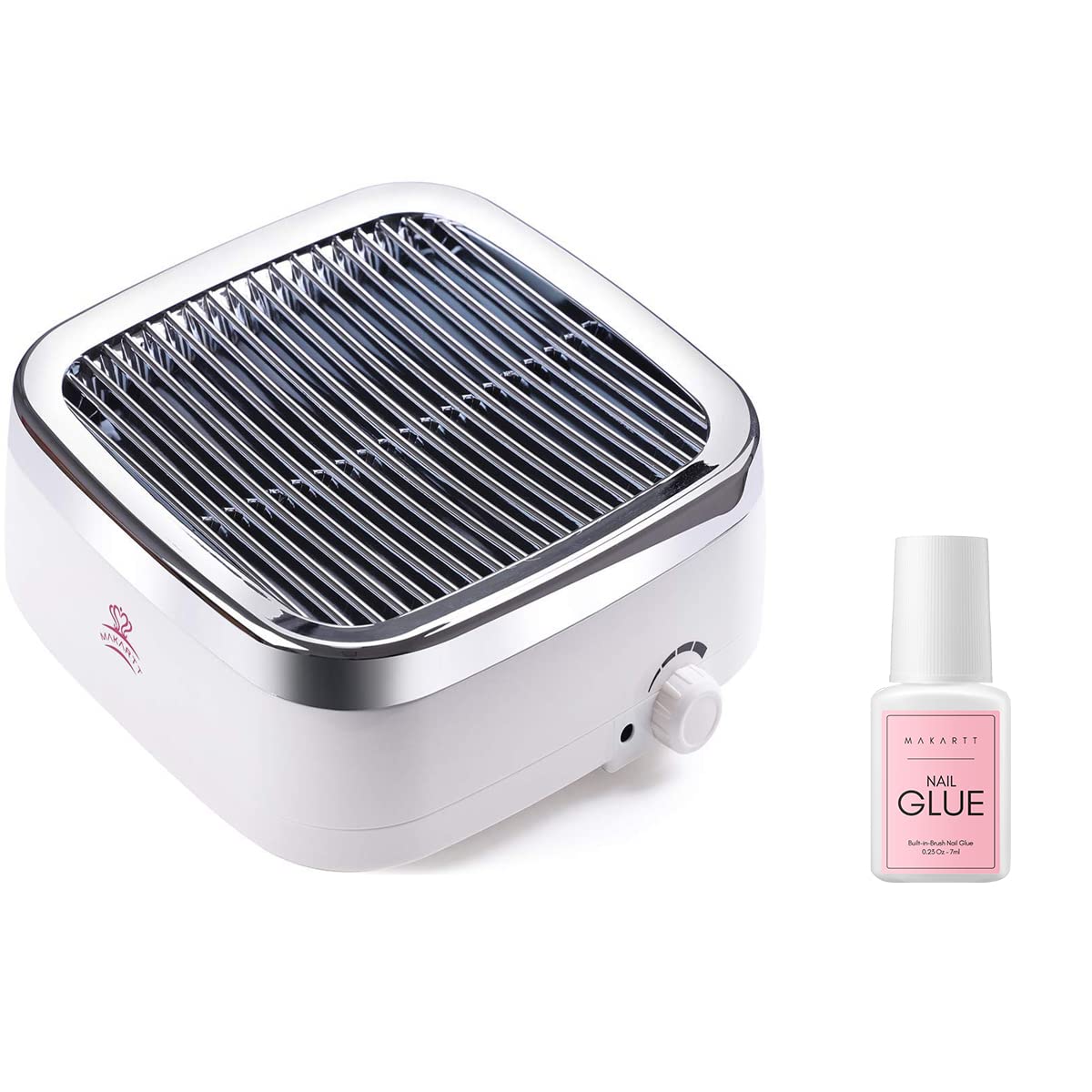 Amazon.com: Makartt Nail Dust Collector 60W Extractor Vacuum Dust ...