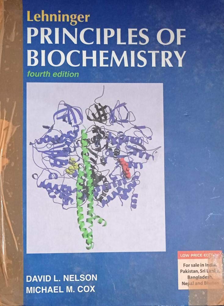 Lehninger Principles Of Biochemistry Fourth Edition : David L. Nelson ...