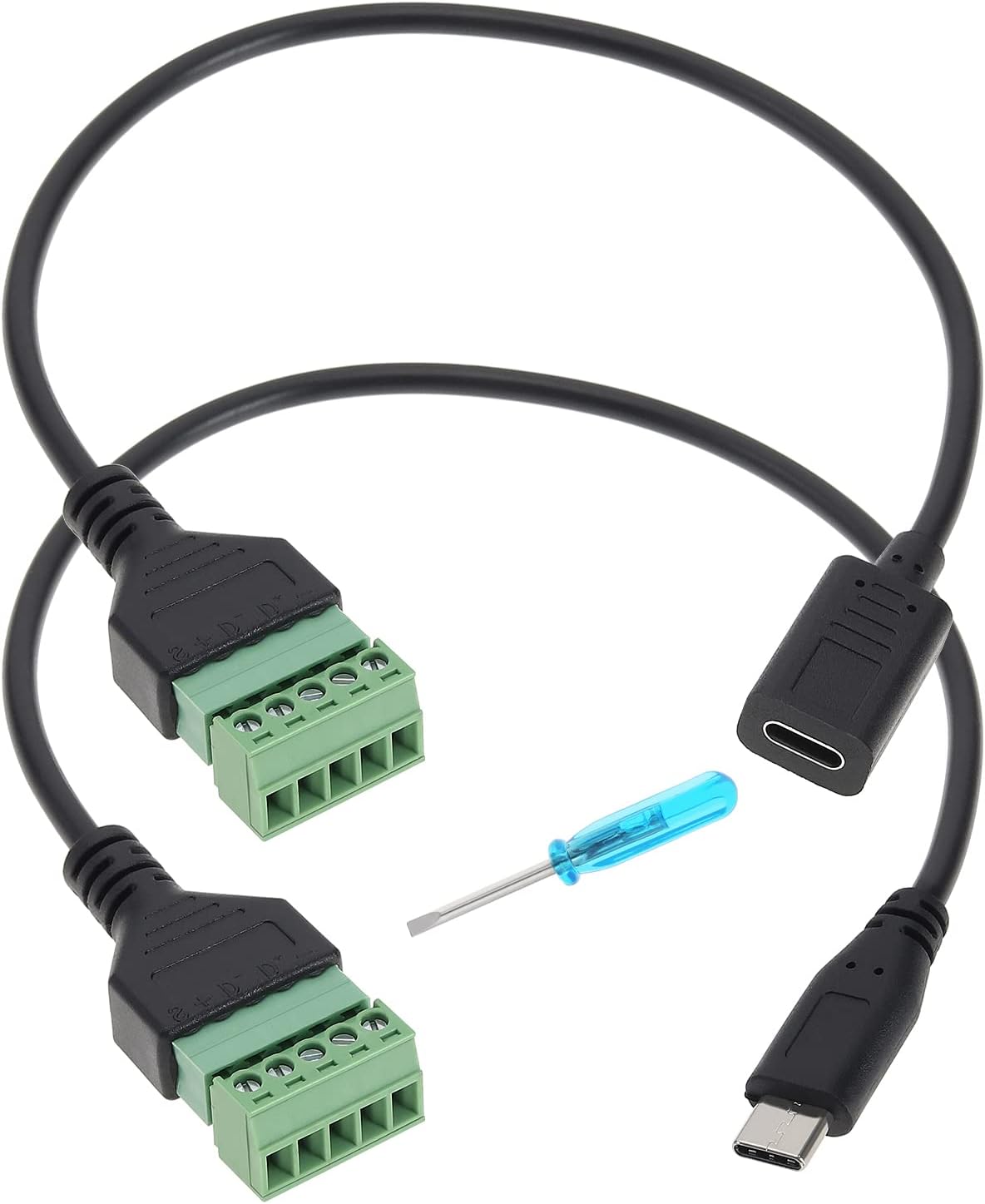 Amazon.com: The Lord of the Tools 2PCS USB C Terminal Block Connector ...