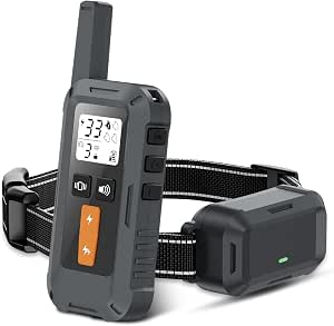 Amazon.com: Dog Training Collar - Dogs Shock Collar with Remote 2600FT ...