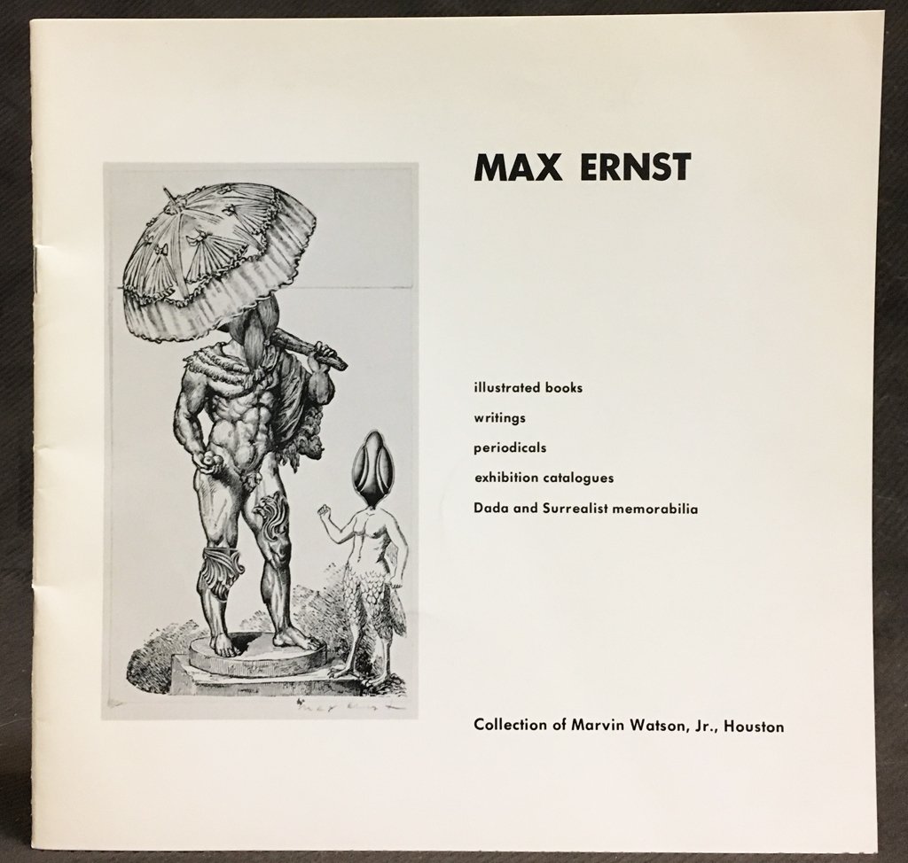 Max Ernst: Illustrated Books, Writings, Periodicals, Exhibition ...