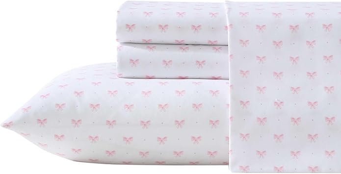 Amazon.com: Laura Ashley Kids - Twin Sheet Set, Ultra-Soft Microfiber ...