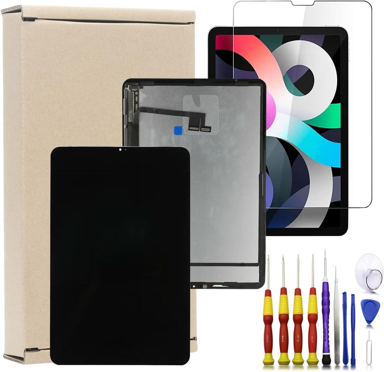 Amazon.com: AQNEUKZ LCD and Glass Touch Digitizer Replacement for iPad ...