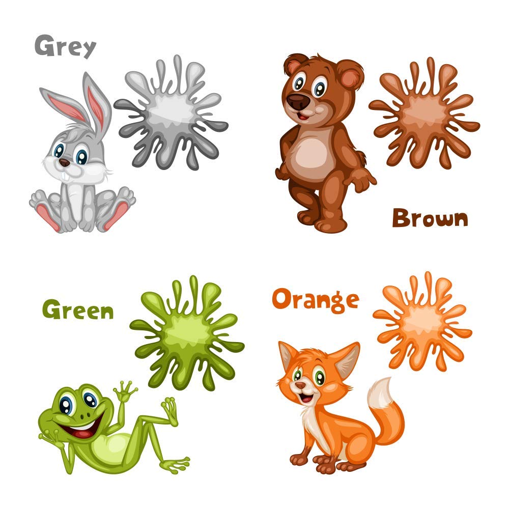 understanding color chart |Kids Room Posters|Poster for Play Schools ...