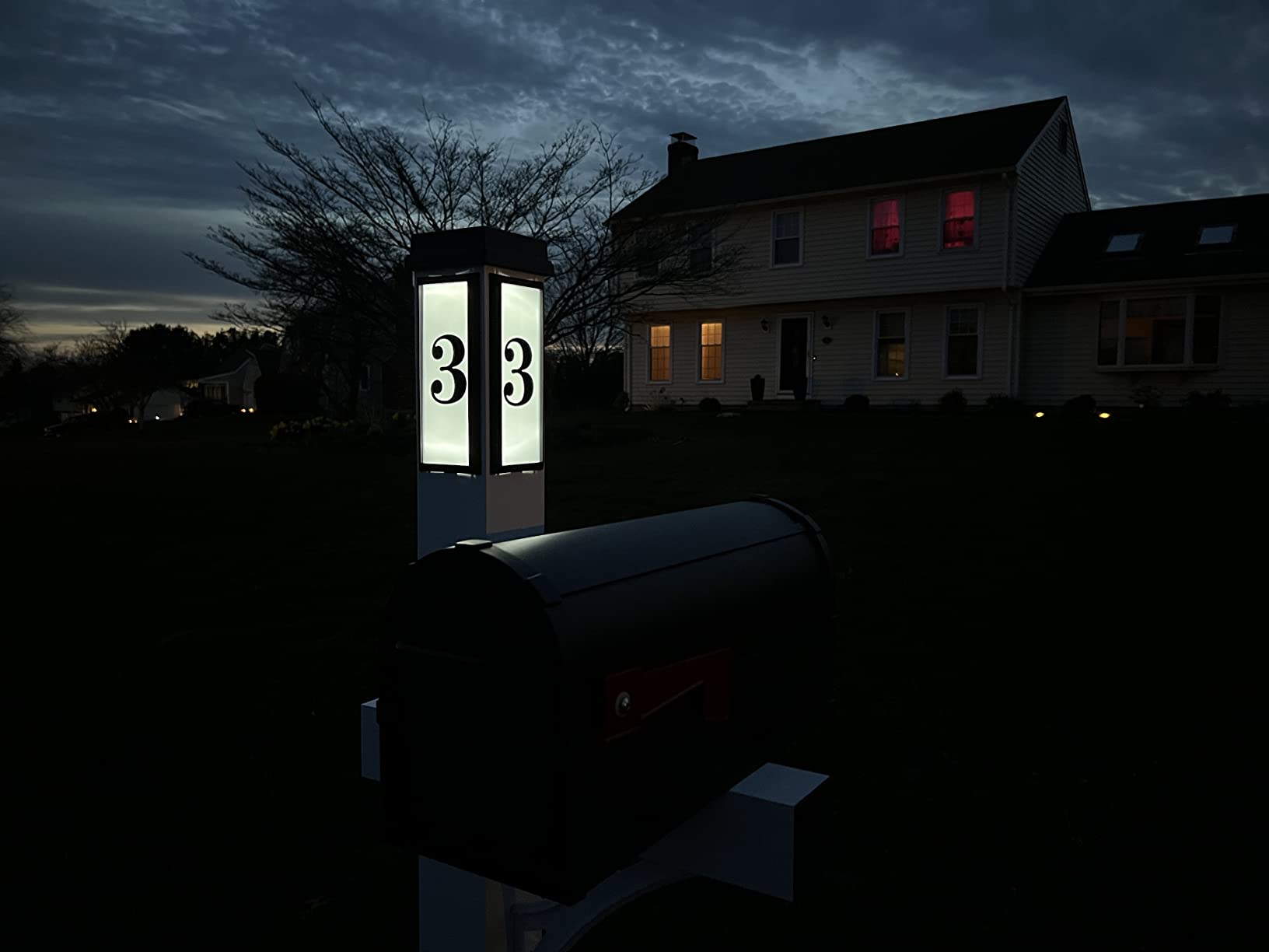 $40/mo - Finance BrightLight Mailbox BL-9543 Solar Powered Illuminated ...