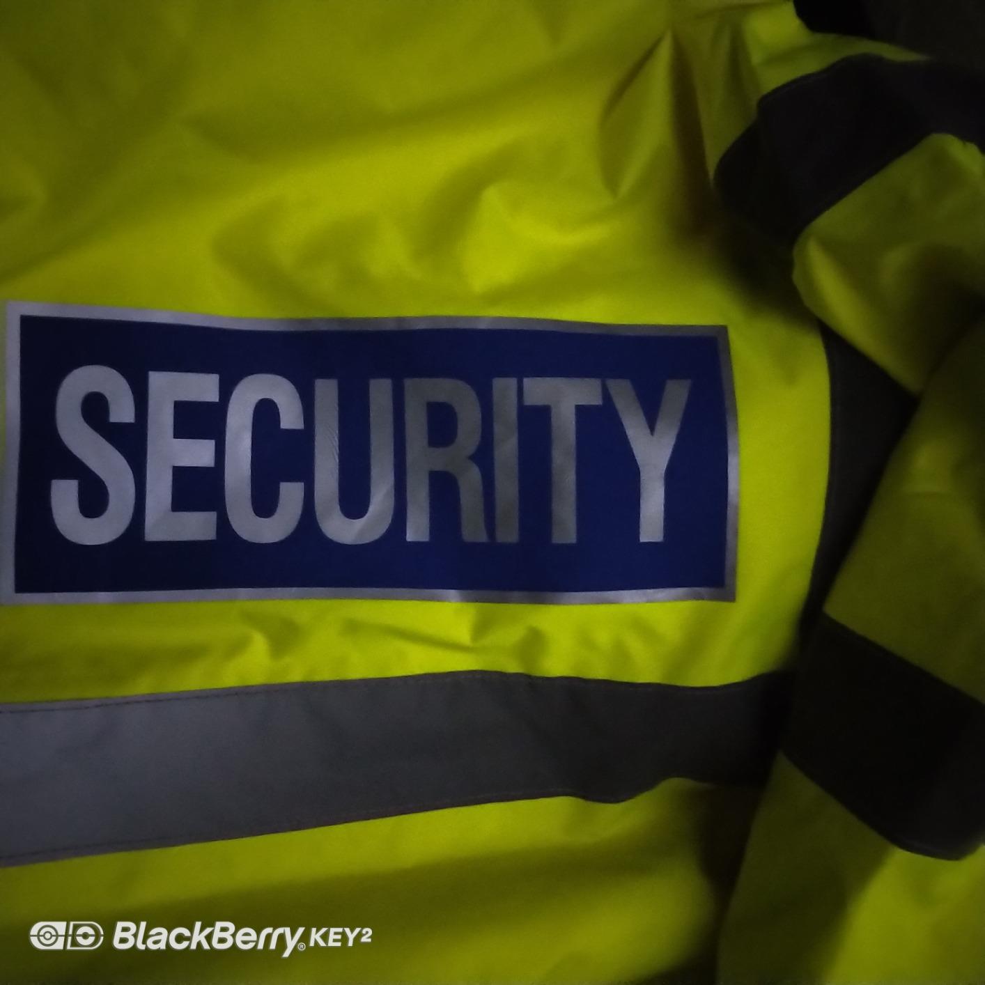 Iron on Reflective Security Badges [Blue] : Amazon.co.uk: Stationery ...