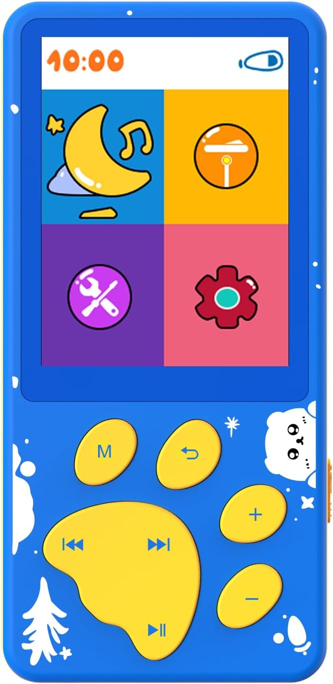 Amazon.com: AGPTEK MP3 Player for Kids, Portable 8GB Music Player with ...