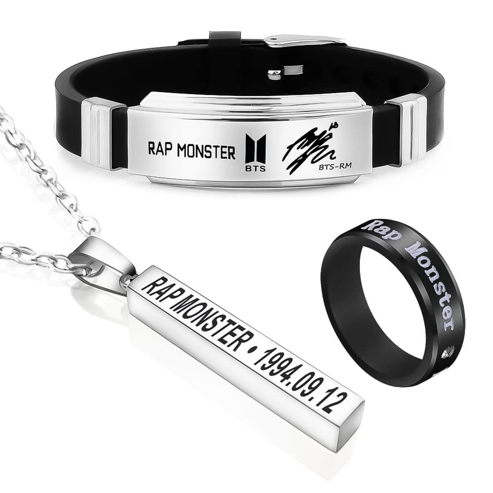 University Trendz BTS Rap Monster Combo - Kpop Rap Maonster Signature ...