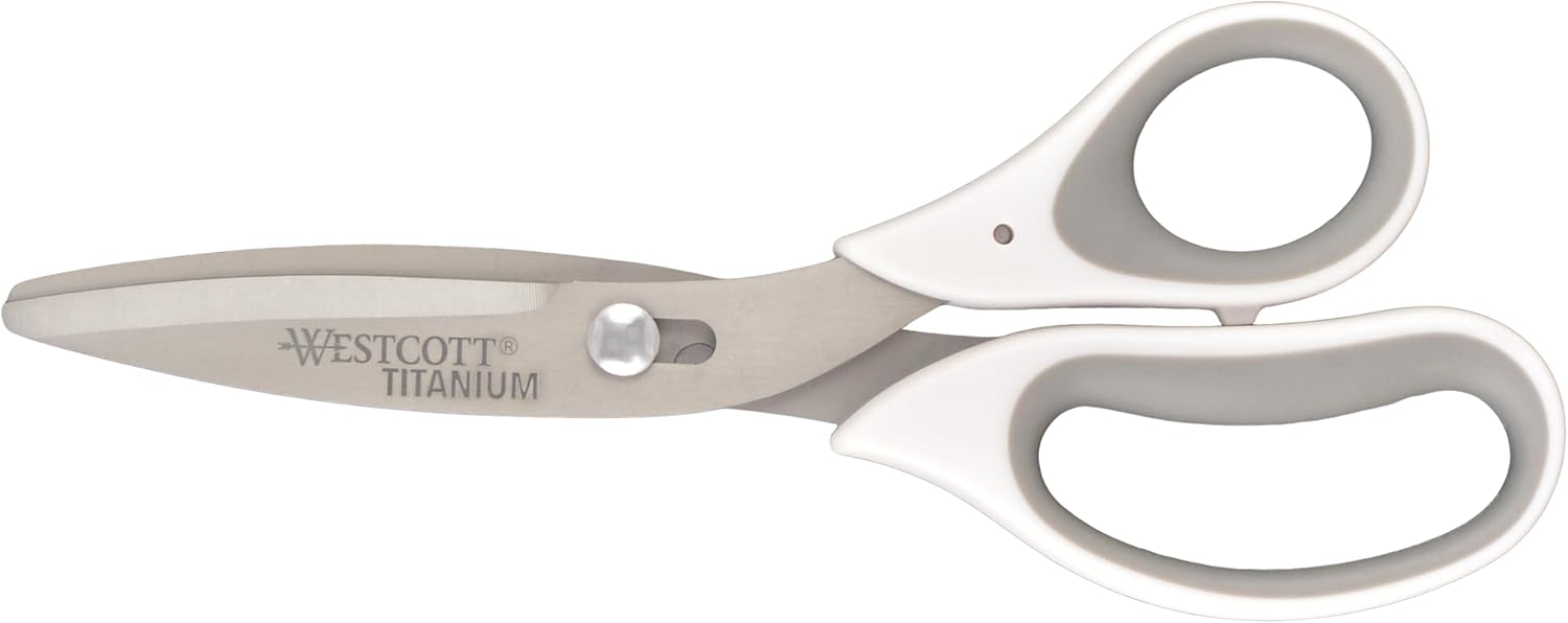 Amazon.com: Westcott 8.5" Power Pivot Titanium Bonded Soft Handle High ...