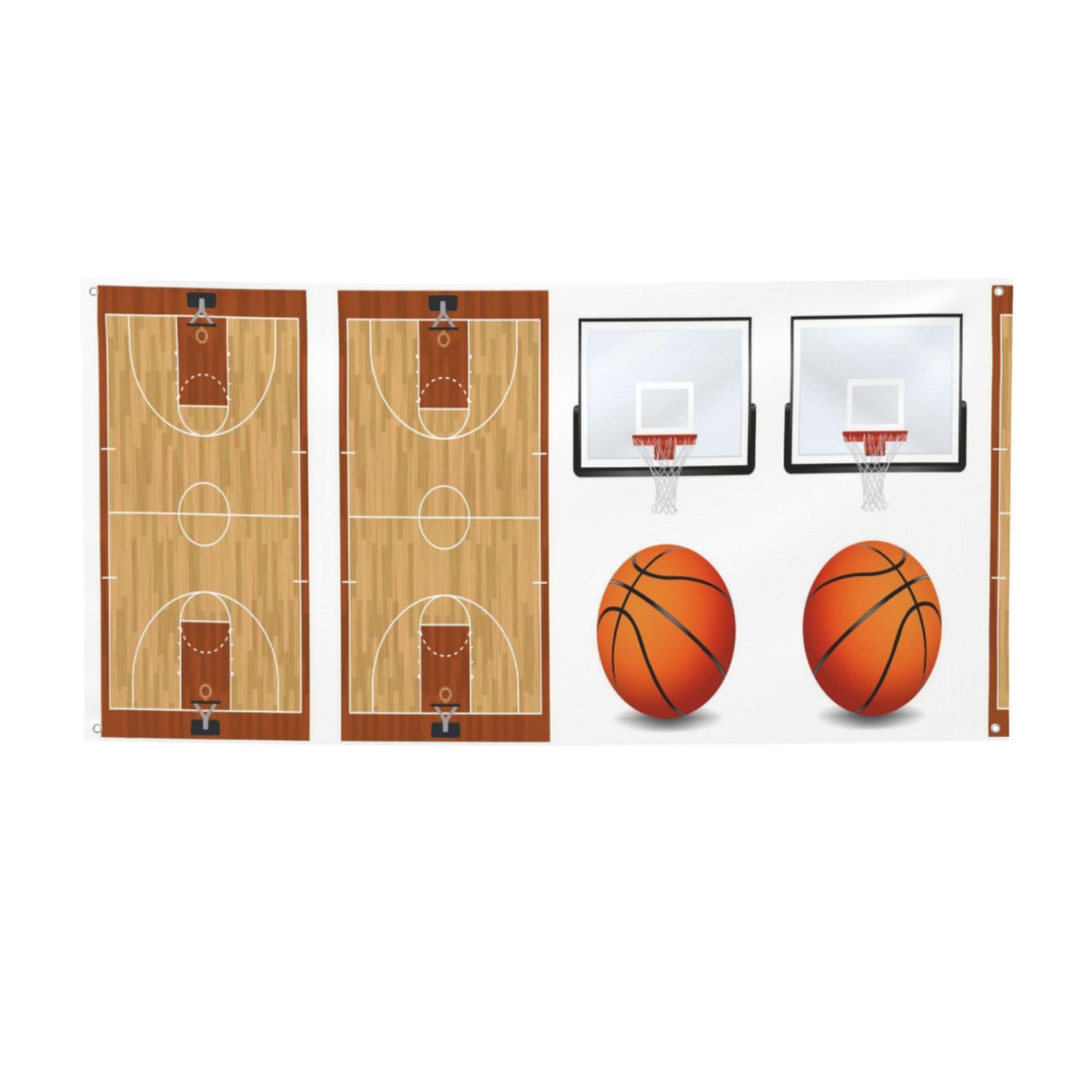 Backboard Basketball Court Electric Lifting And Moving Adjustable